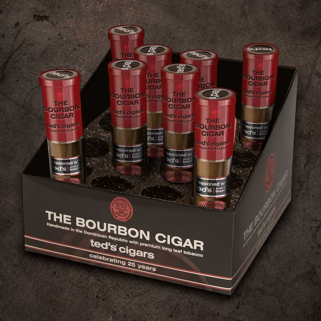 The Bourbon Cigar by Ted's | 5x62 | Box of 8 – Ted's Cigars