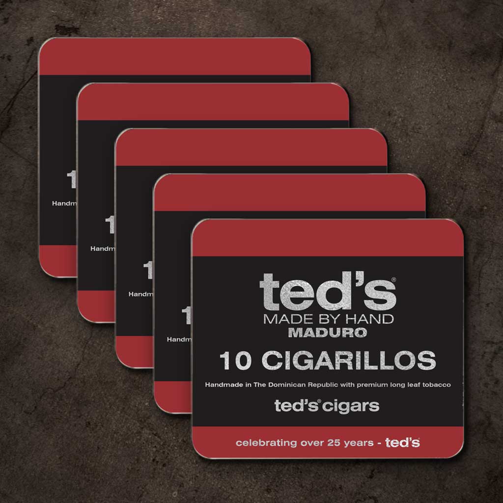 Ted's Maduro Cigarillos - 5pk – Ted's Cigars